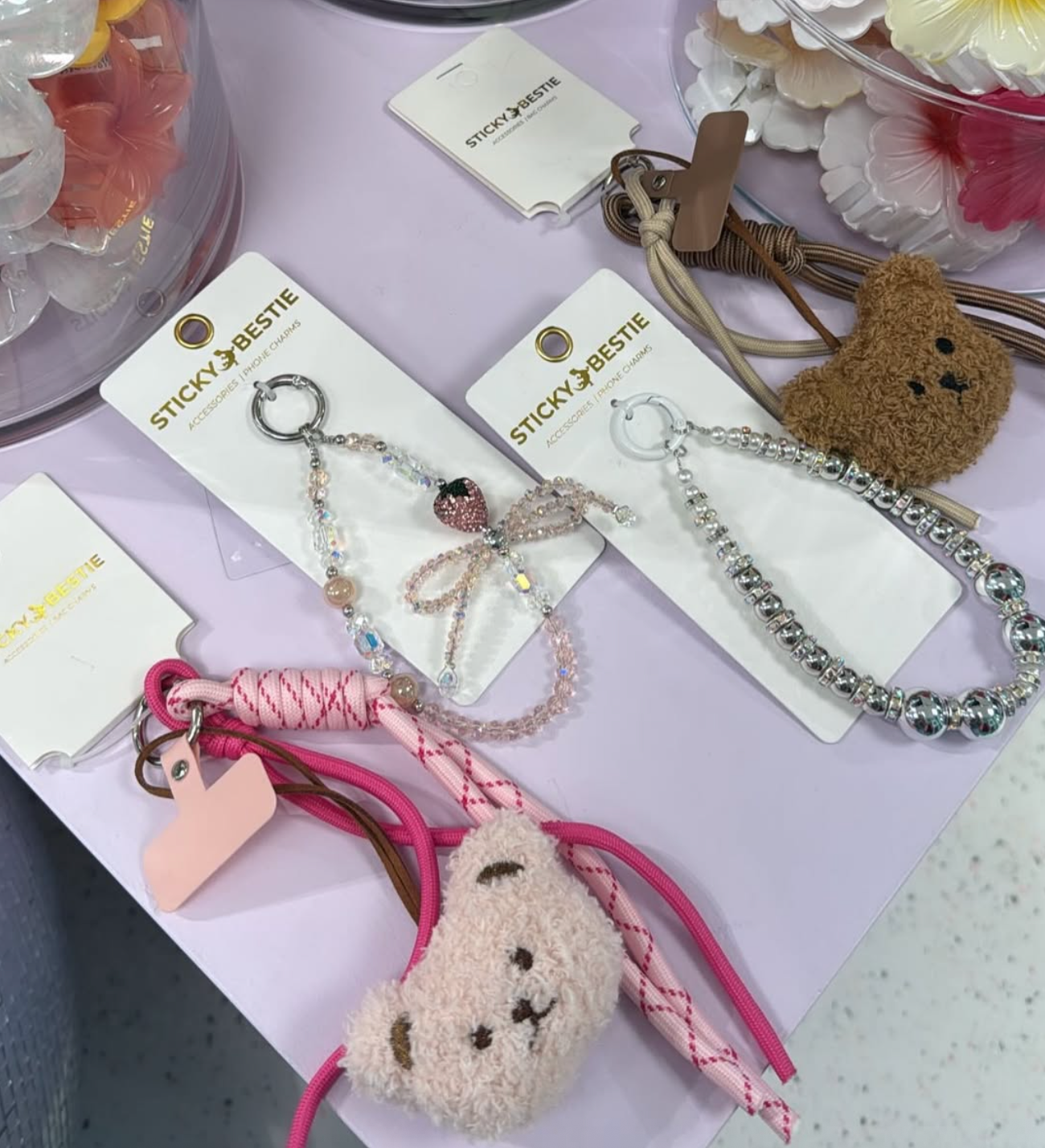 PHONE CHARMS – STICKYBESTIE USA